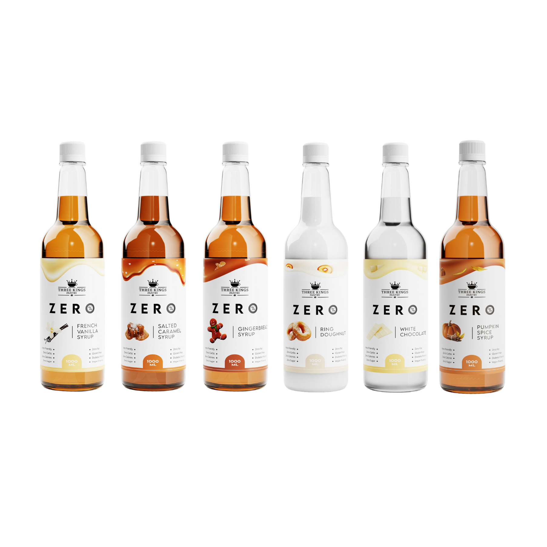 ZERO Coffee Syrups wholesale | Three Kings Club